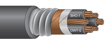 4 Exane VFD Armored Power Cable | Nassau Cable