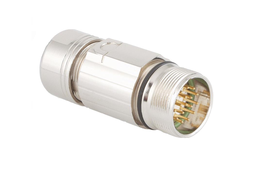 12 Pole Signal Coupling Standard Connector MAT0179611