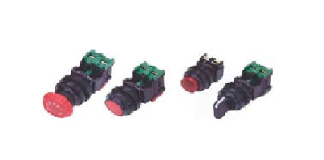 22mm Advance Controls Non Metal Non Lit 3 Pos Round Knob Type Selector