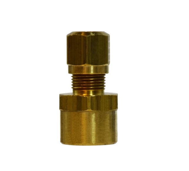 5/8" X 1/2" Nylon Air Brake X Fip Adapter Brass Fittings 38068